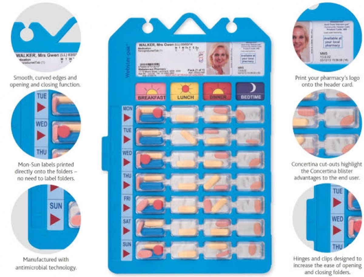 Fact Sheet for Websterpaks - Campbell and Freebairn Chemist
